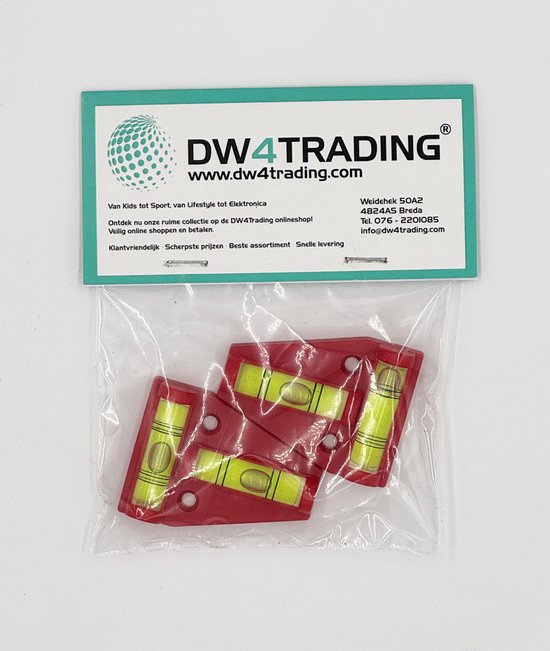 DW4Trading Mini Stelwaterpas Driehoek - Caravan, Camper - T-type Kruis ...