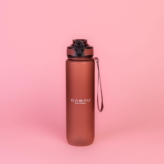 Cabau Bloom Waterfles / Drinkfles | 1 liter | Purple | Handige ...