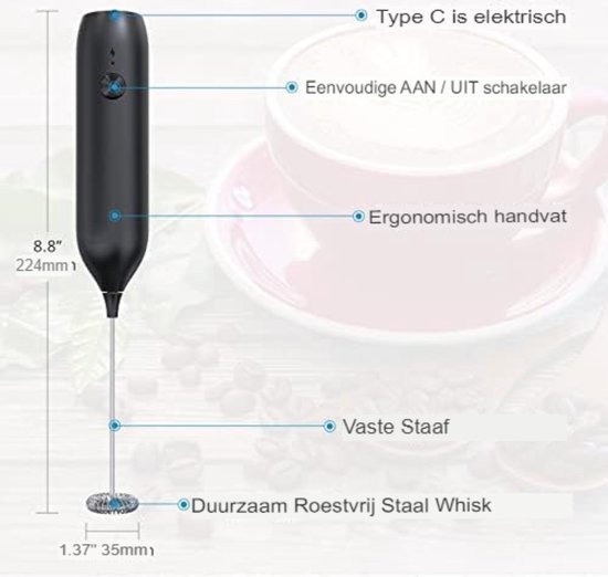Opschuimer Voor Melk - Melkschuimer Elektrisch | bol