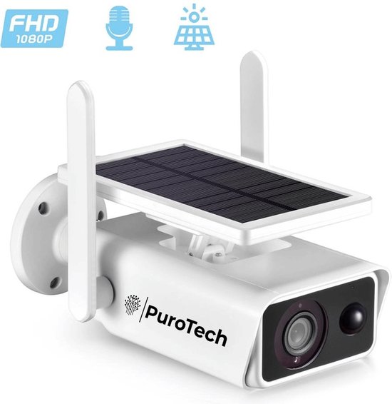 PuroTech IP Beveilingscamera - Buitencamera met Nachtzicht - Buitencamera Met... | bol