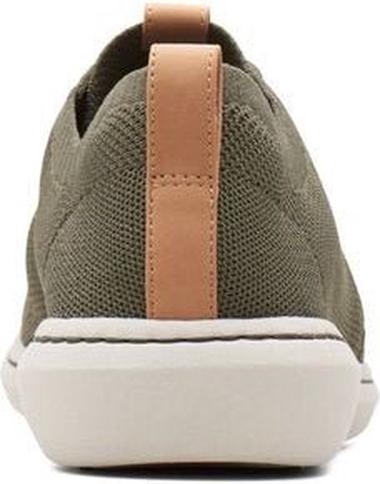 Clarks Step Urban Mix - heren sneaker - groen - maat 47 (EU) 12 (UK) | bol
