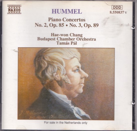 Piano Concertos nos. 2 and 3 - Johann Nepomuk Hummel - Hae-Won Chang ...