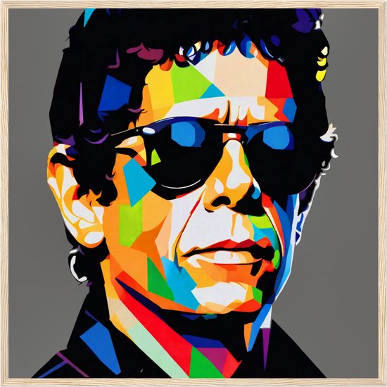 lou reed poster | lou reed posters | 50 x 50 cm | pop art streetart ...