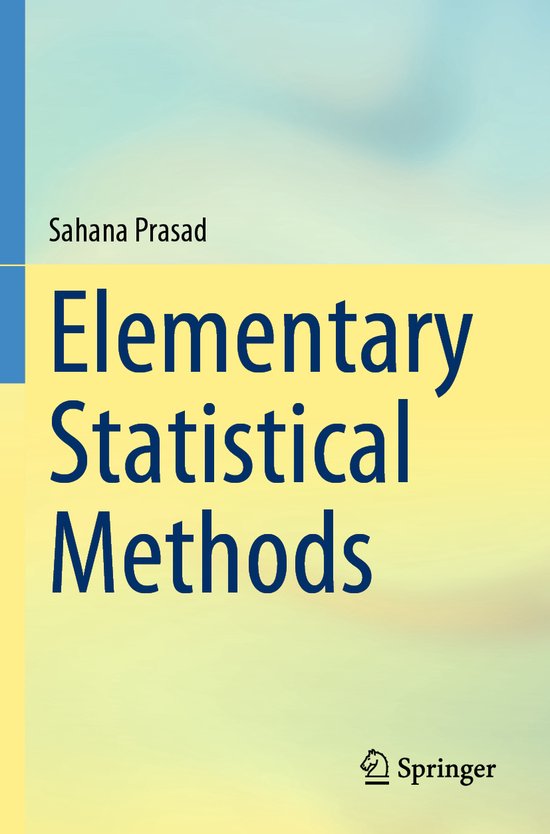 Elementary Statistical Methods | 9789811905988 | Sahana Prasad | Boeken ...