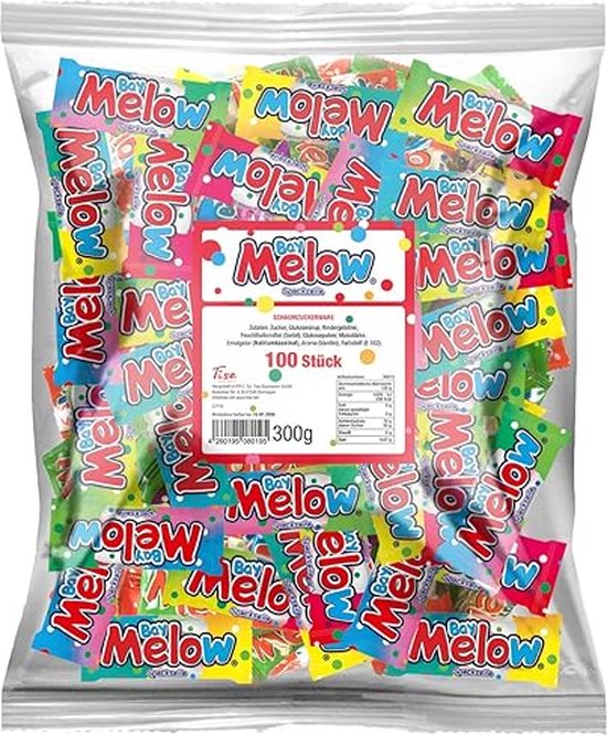 Bay Melow Spektouwen, Marshmellow - 100 stuks | bol