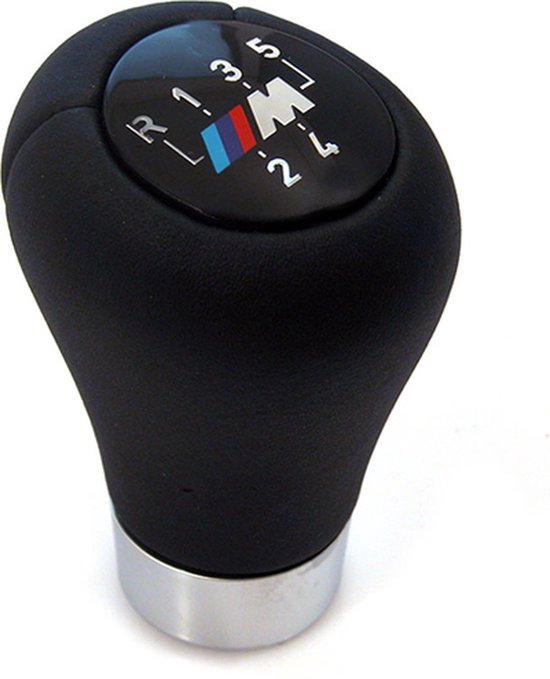 BMW M look Versnellingspook 5 versnellingen - geperforeerd leder - Geschikt voor 1 3 5... | bol