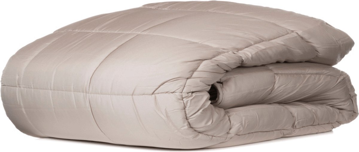 Zelesta® Wonderbed 4 Seizoenen Taupe - 240x200cm - Dekbed voor het hele ...