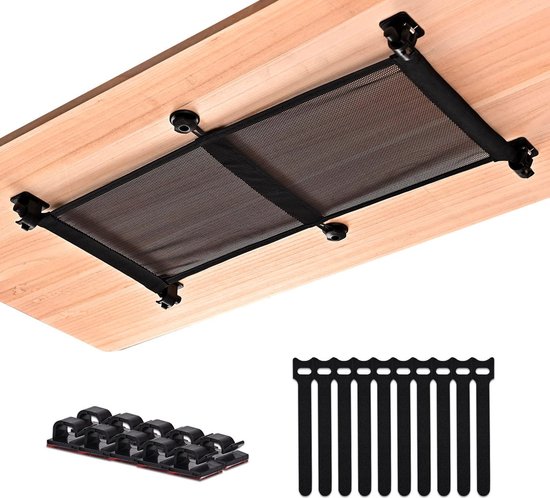 Bureau-kabelbeheer - kabelnet tafel voor ideaal kabelmanagement ...