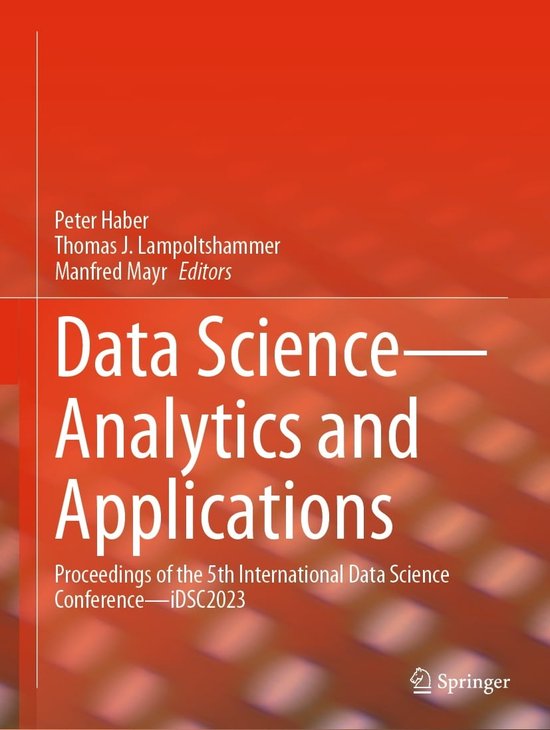 Data Science—Analytics and Applications (ebook) | 9783031421716 ...