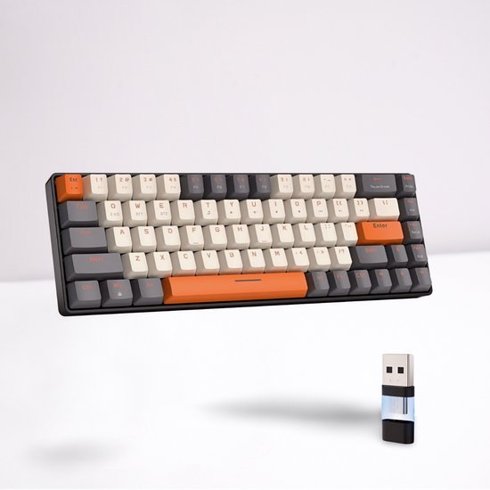 Wireless Gaming Keyboard - 60% Keyboard - Mechanisch Toetsenbord ...