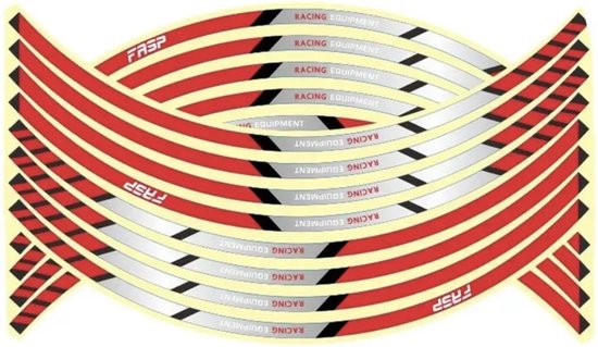 Velg Stickers Motor - Velgstriping - Universeel | bol