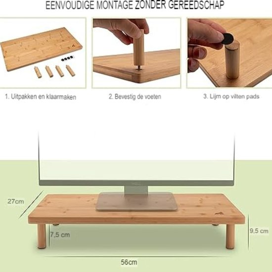 Beeldscherm Verhoger - Monitor Verhoger - Tv Verhoger | bol
