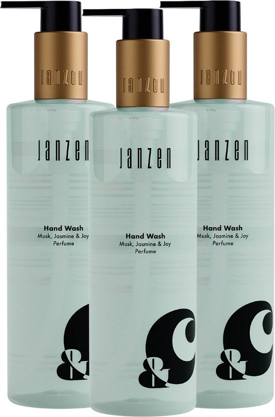 JANZEN Hand Wash &C Musk Jasmine & Joy 3-pack | bol