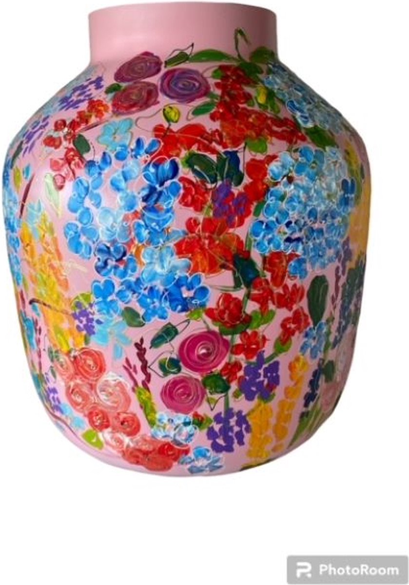 Daizies handbeschilderde vazen | bol