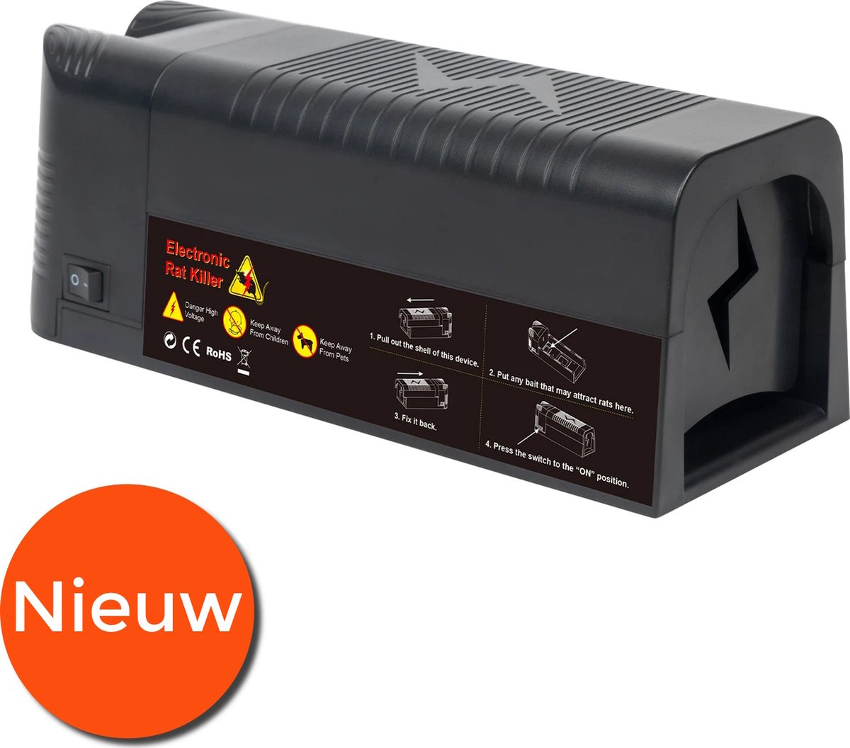 Animara Elektrische Muizenval - Muizenverjager - Diervriendelijke ...