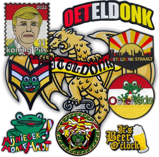 Festiales Oeteldonk Emblemen Set Luxe Volledig - Oeteldonk Emblemen ...