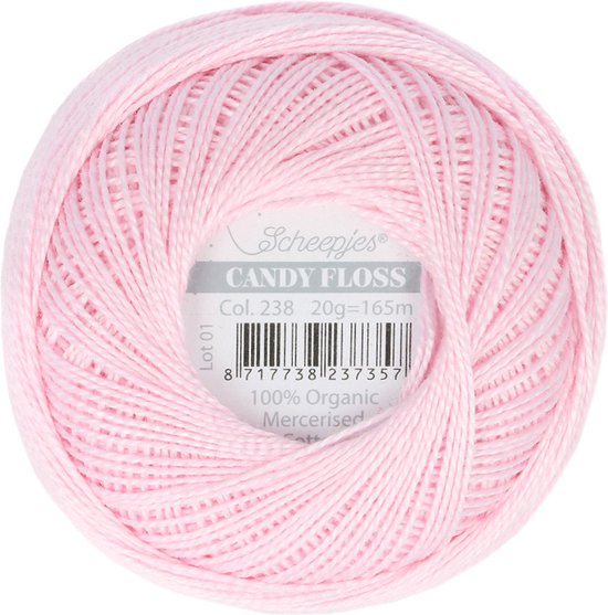 Scheepjes Candy Floss - 238 Powder Pink | bol