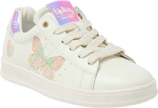 Kipling LOUISE 1 - sneakers meisjes - Wit - sneakers maat 35 | bol