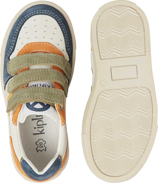 Kipling FLYNN 1 - sneakers jongens - Wit - sneakers maat 25 | bol