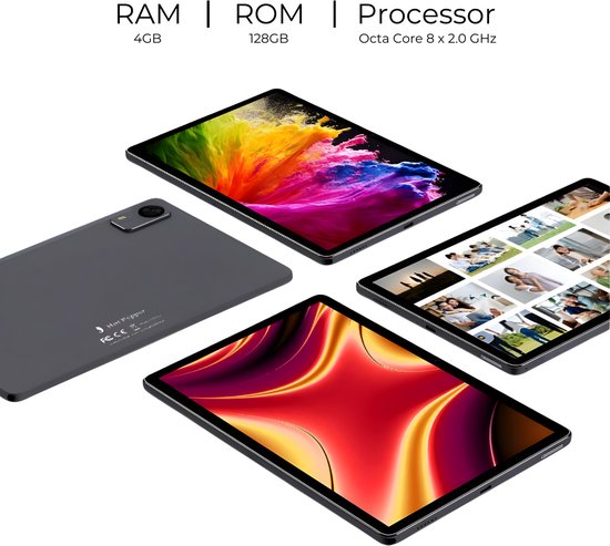 Hot Pepper DT20 - Android 12 Tablet - WiFi - 4GB RAM - 128GB - 10.1 ...