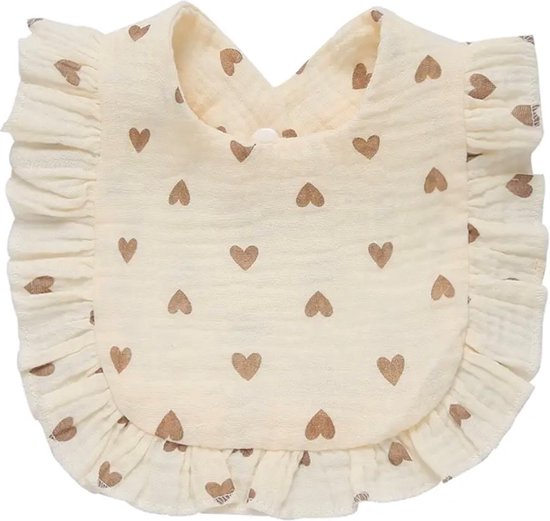 Slab - Slabbetjes - Pasgeboren - Baby - Set van 3 - Burp Doeken - Ruche ...