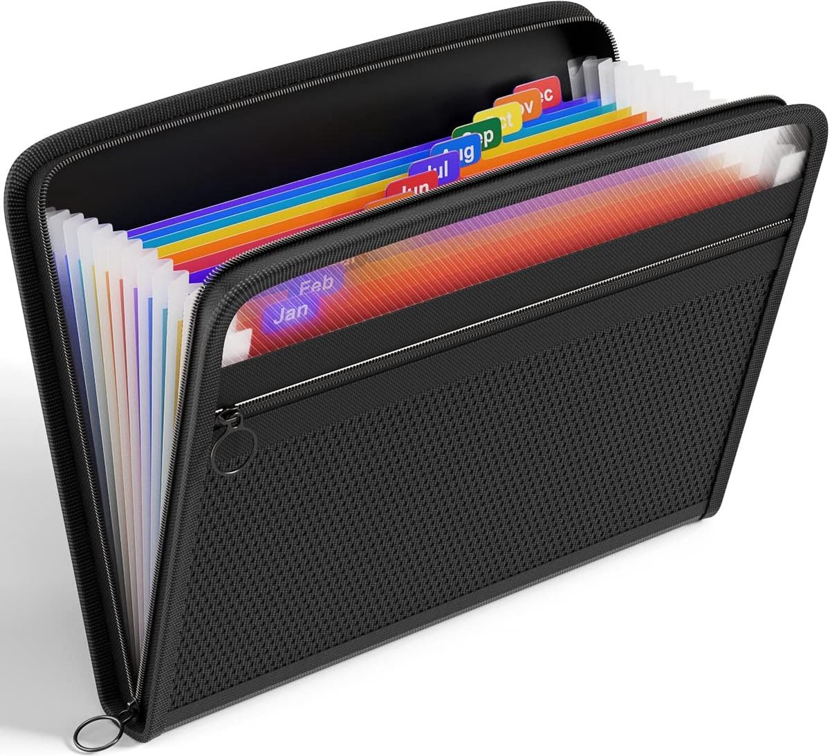 Documentenmap met 13 vakken, grote capaciteit, vakkenmap ...
