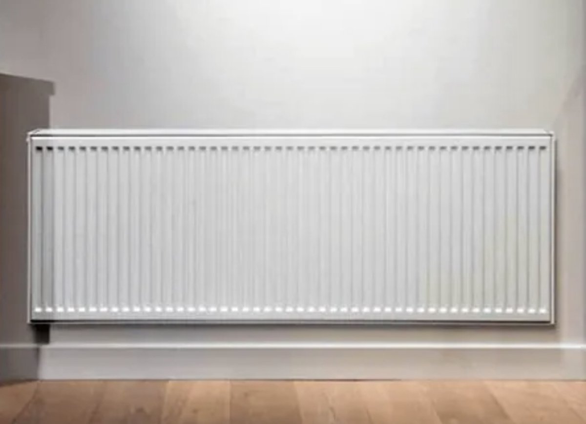 Brugman cv radiator - 400 breed x 500 hoog - type T22 - 580 / 737 Watt ...