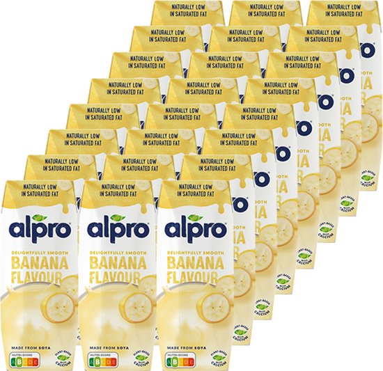 Alpro - Soja Drink Banaan - 8x (3x 250ml) | bol