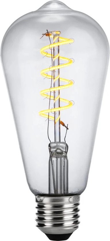 SPL E27 LED Edison Lamp | 4W 2200K 220V/240V 922 | 360° Ø64mm Dimbaar | bol