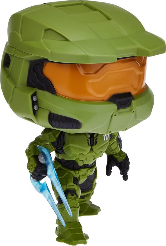 Pop Halo: Master Chief with Energy Sword and Grappleshot - Funko Pop ...
