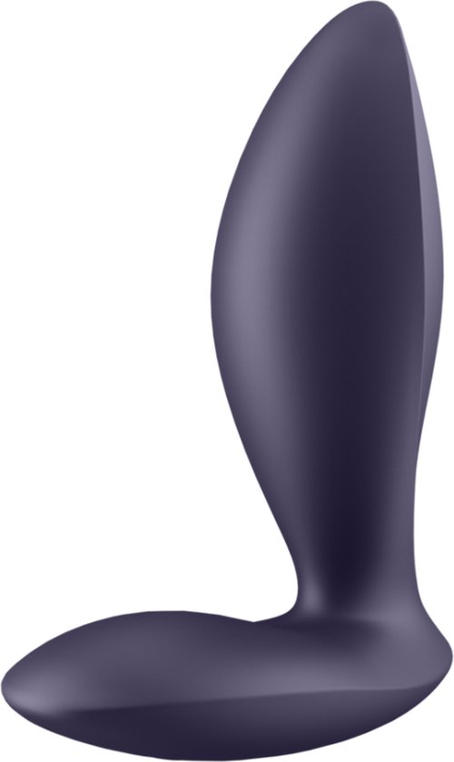 Satisfyer - Power Plug - Anaal Vibrator - Met App Control - Paars | bol