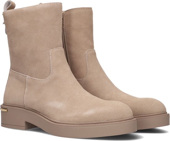 Mexx Ankle Boot Manila - Dames - Beige - Maat 41 - Dames laarzen | bol