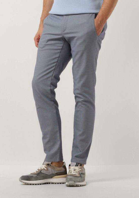 Alberto 6287 1919 Rob Heren - Chino - Pantalon - Blauw - Maat 32/32 | bol