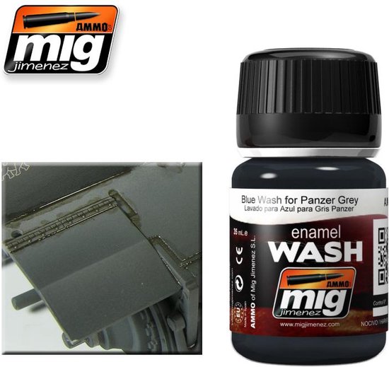 AMMO MIG 1006 Blue Wash For Panzer Grey Effecten potje | bol