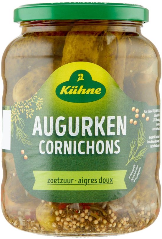 Kühne Augurken 6 potten x 72 cl | bol