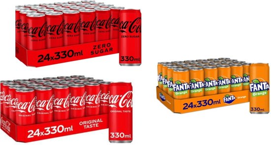 Cola, Zero, Fanta | bol