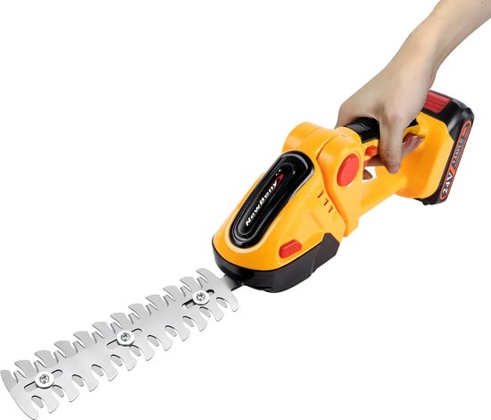 2 In 1 - Draadloze - Elektrische - Heggenschaar - 20000Rpm - Oplaadbare ...