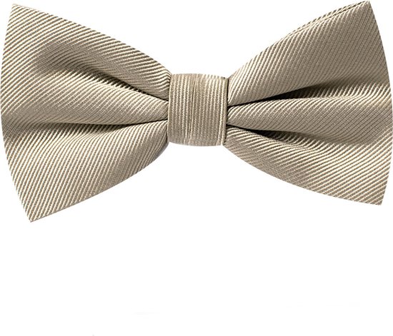 Basic vlinderdas beige | bol