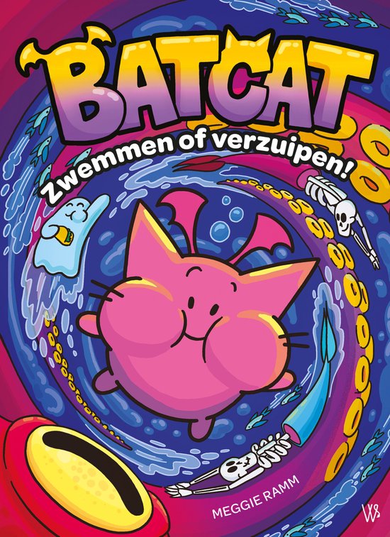 Batcat - Zwemmen of verzuipen!, Meggie Ramm | 9789493354104 | Boeken | bol