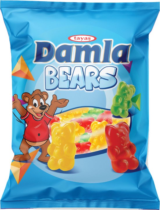 Damla Gummy Bears Snoep Halal Multipack 12x80g | bol