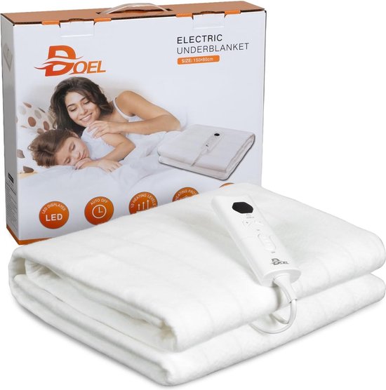 Elektrisch Deken - 150x80cm - Warmtedeken - 10 Standen - Wasbaar ...