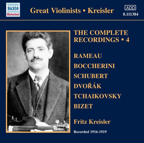 Ward Marston - Kreisler: Complete Recordings Volume 4 (CD), Ward ...