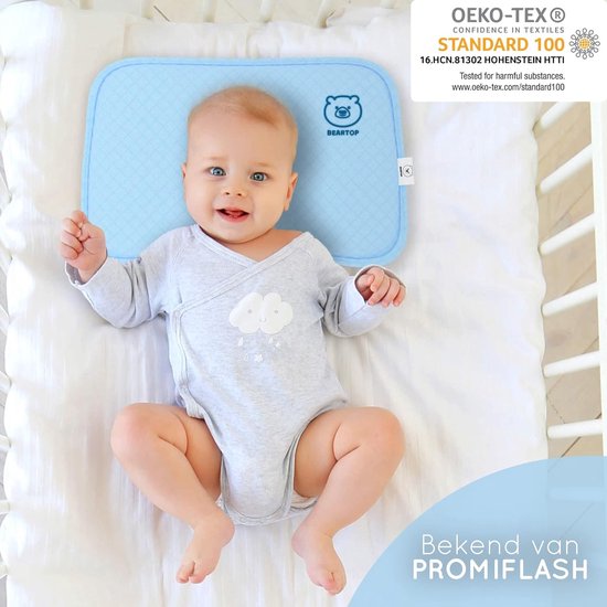 Baby pillow - Flat head baby pillow | bol