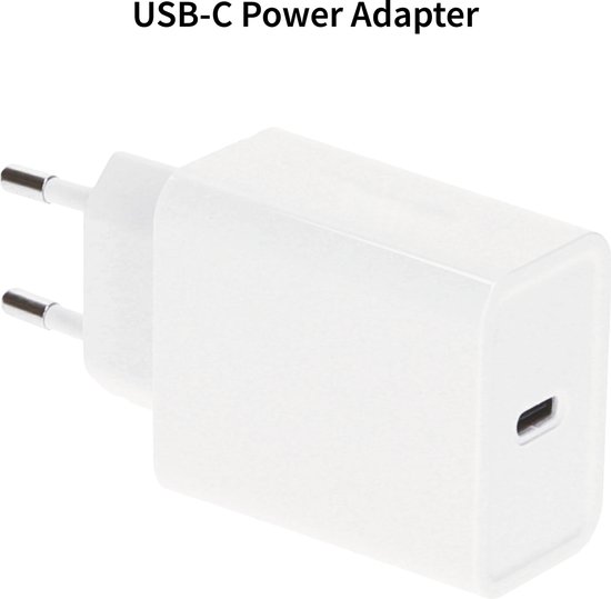 30W USB C Power Oplader met USB C naar C Kabel - 1 Meter - Snellader ...