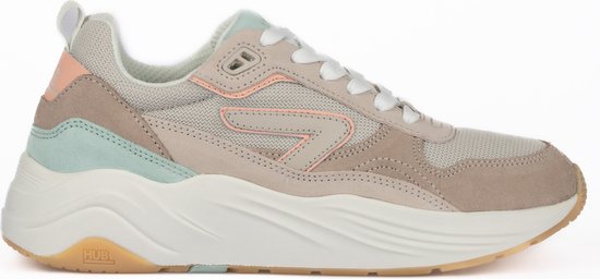 HUB Glide-z Sneakers - Dames - Beige - Maat 42 | bol