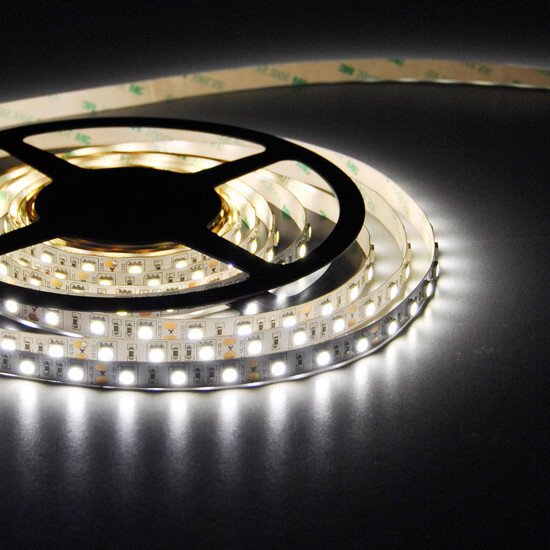 LED Strip 5050 060 leds/mtr IP67 PU NW 4000K14.4W 12VPCB 10m | bol