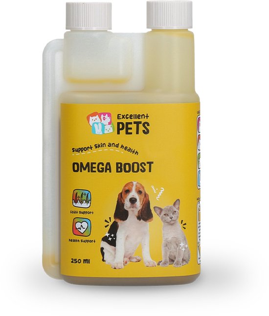 Holland Animal Care Excellent Pets Omega 3 en 6 - Voor honden & kat ...
