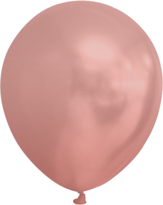 Ballonnen klein metallic rosé goud 100 stuks - 5 inch | bol