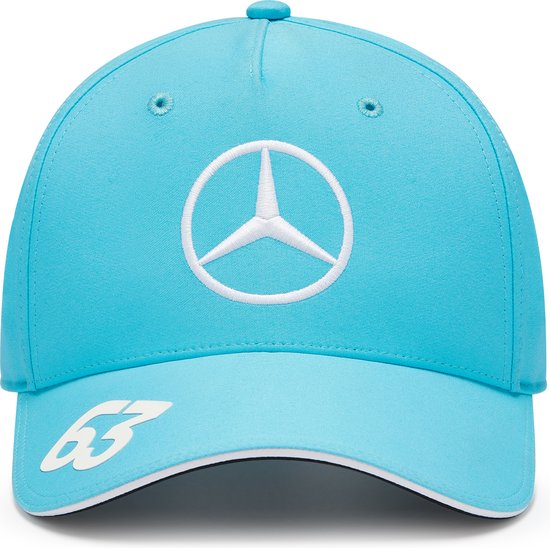 Mercedes George Russel Trucker Cap Blauw 2024 | bol