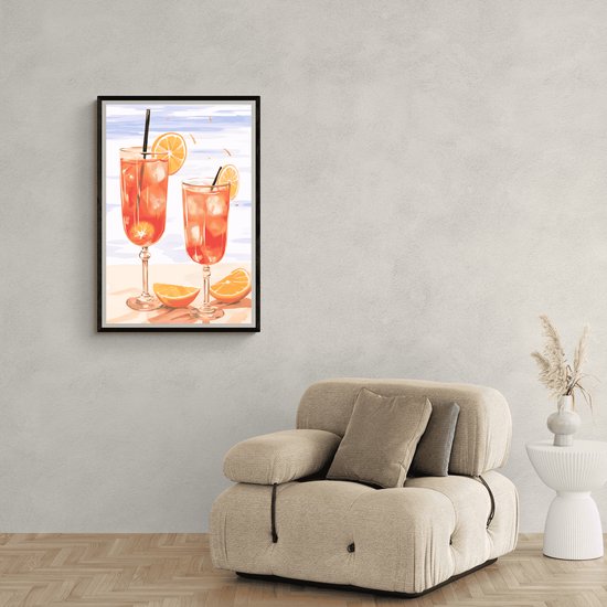 Cocktail Poster - Drank - Sinaasappel - Zomer - Terras - Horeca ...